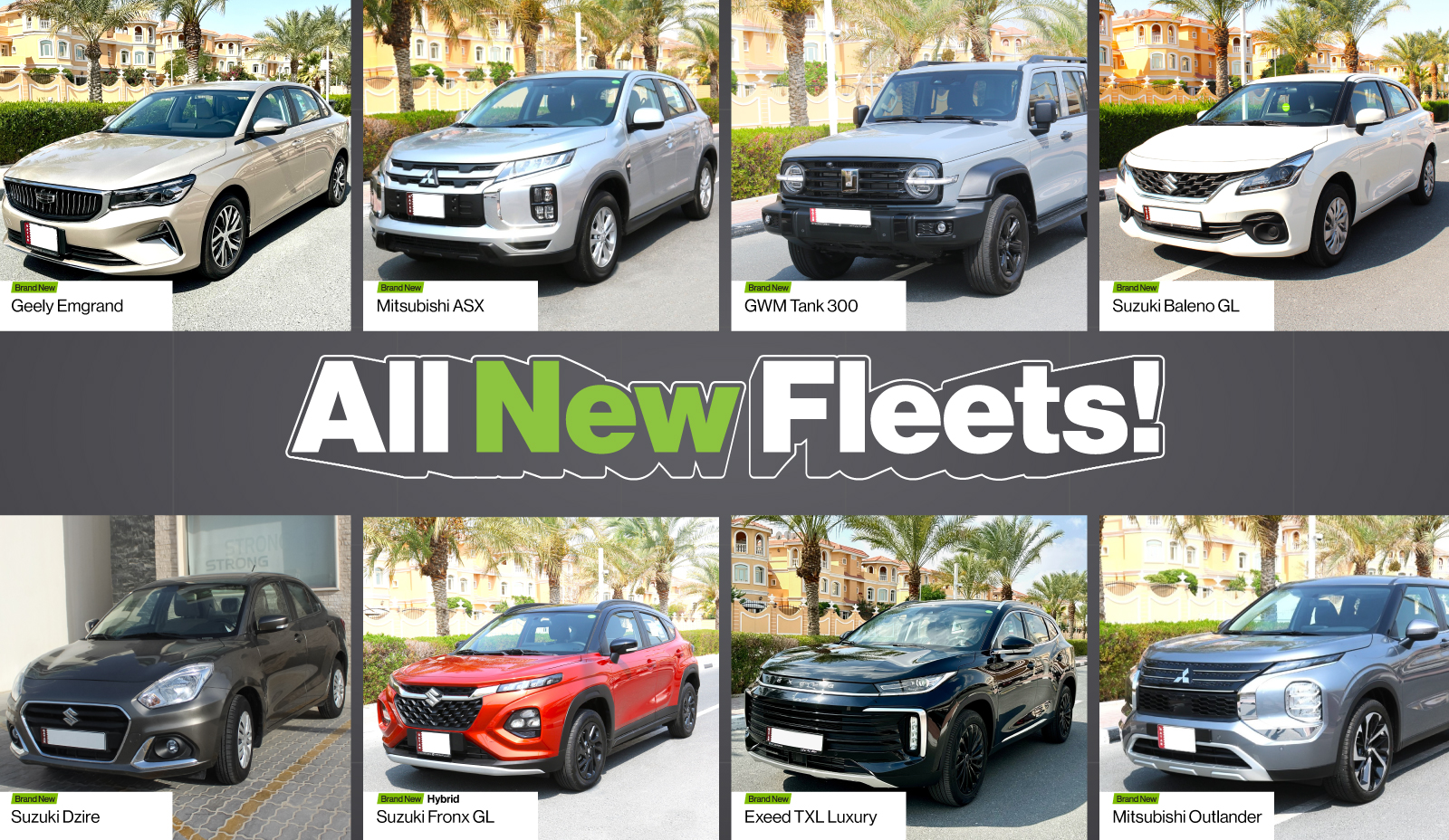 Cheap Rental Cars in Qatar - Strong Rent A Car